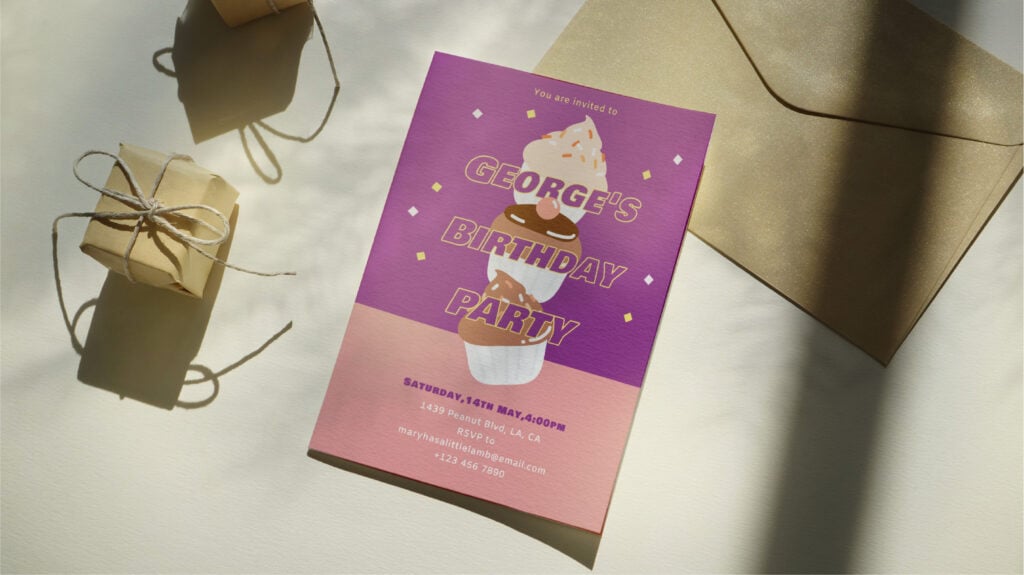 20+ Creative Birthday invitation templates, cards and maker - Vivipic